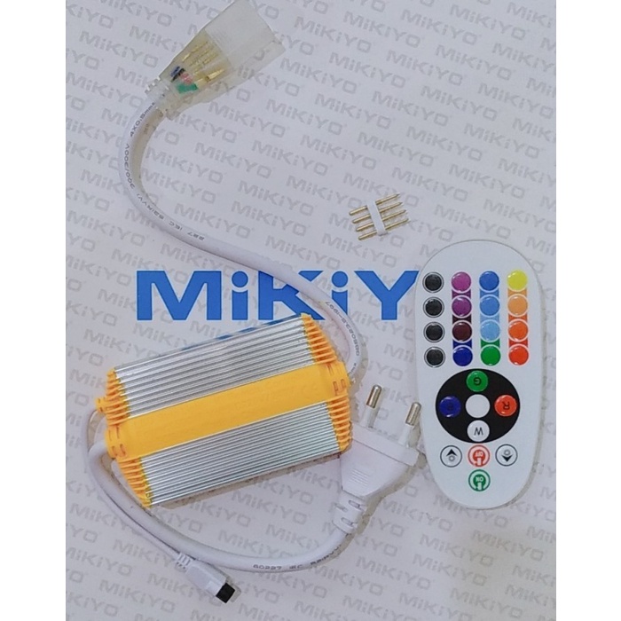 Jual CONTROLLER NEON FLEX RGB 4pin 220V / REMOTE CONTROL NEON FLEX RGB ...