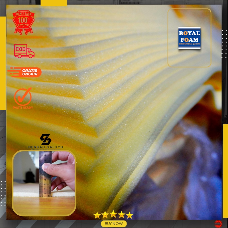 Jual Busa kuning Royal Foam empuk ukuran 150 cm x 100 cm x 1 CM ...