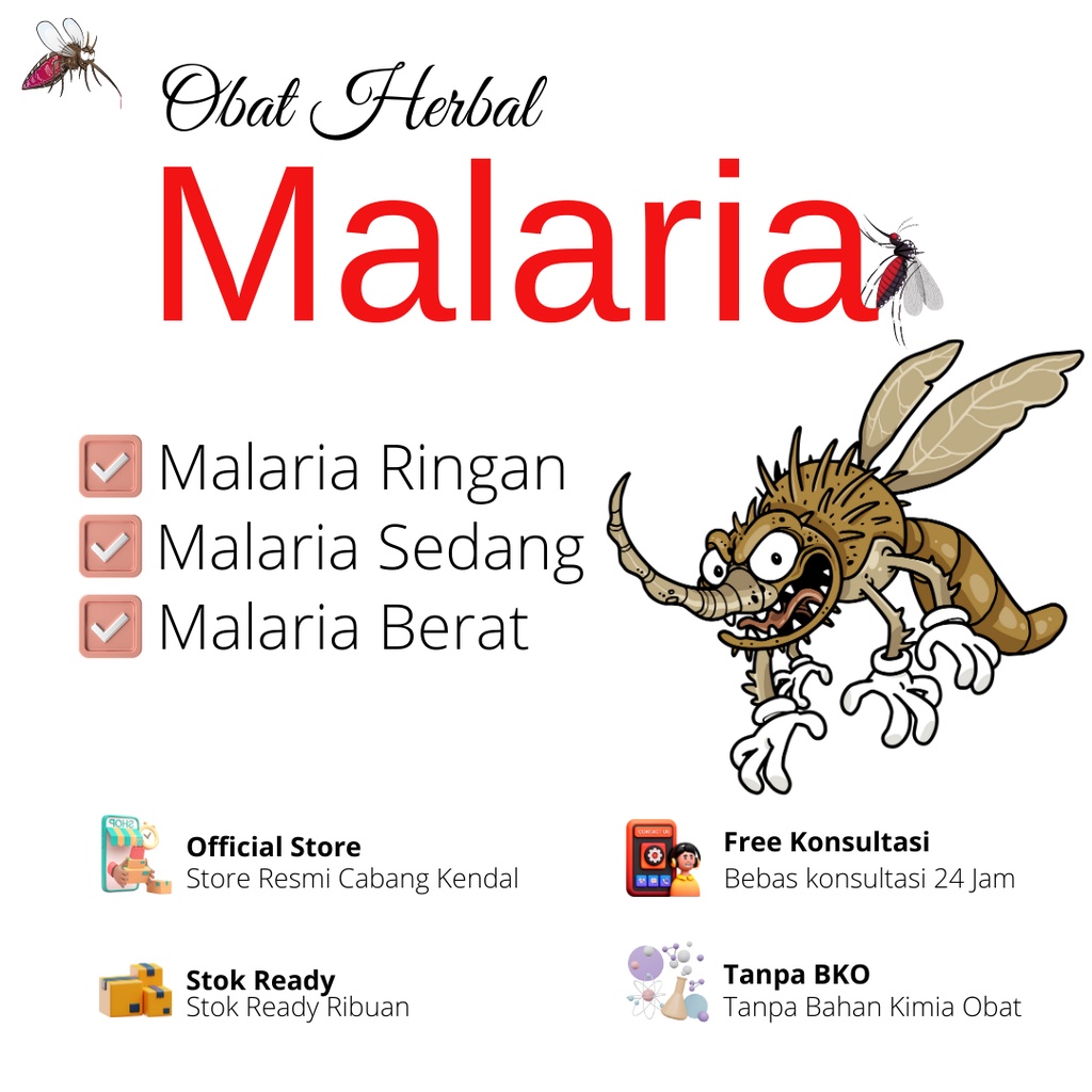 Jual Obat Malaria Ampuh Demam Berdarah DBD Demam Tinggi Ampuh | Shopee ...