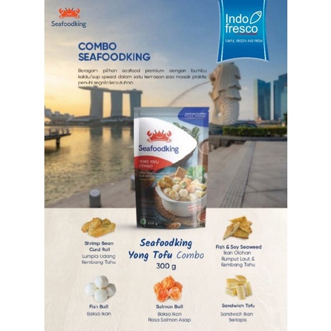 Jual SeafoodKing Young Tofu Combo- Paket Mix Olahan Seafood 300 g ...