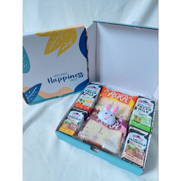 Jual PAKET HAMPERS BOX SNACK ROTI SUSU ULTRA MILK CIMORY WISUDA ULTAH ...