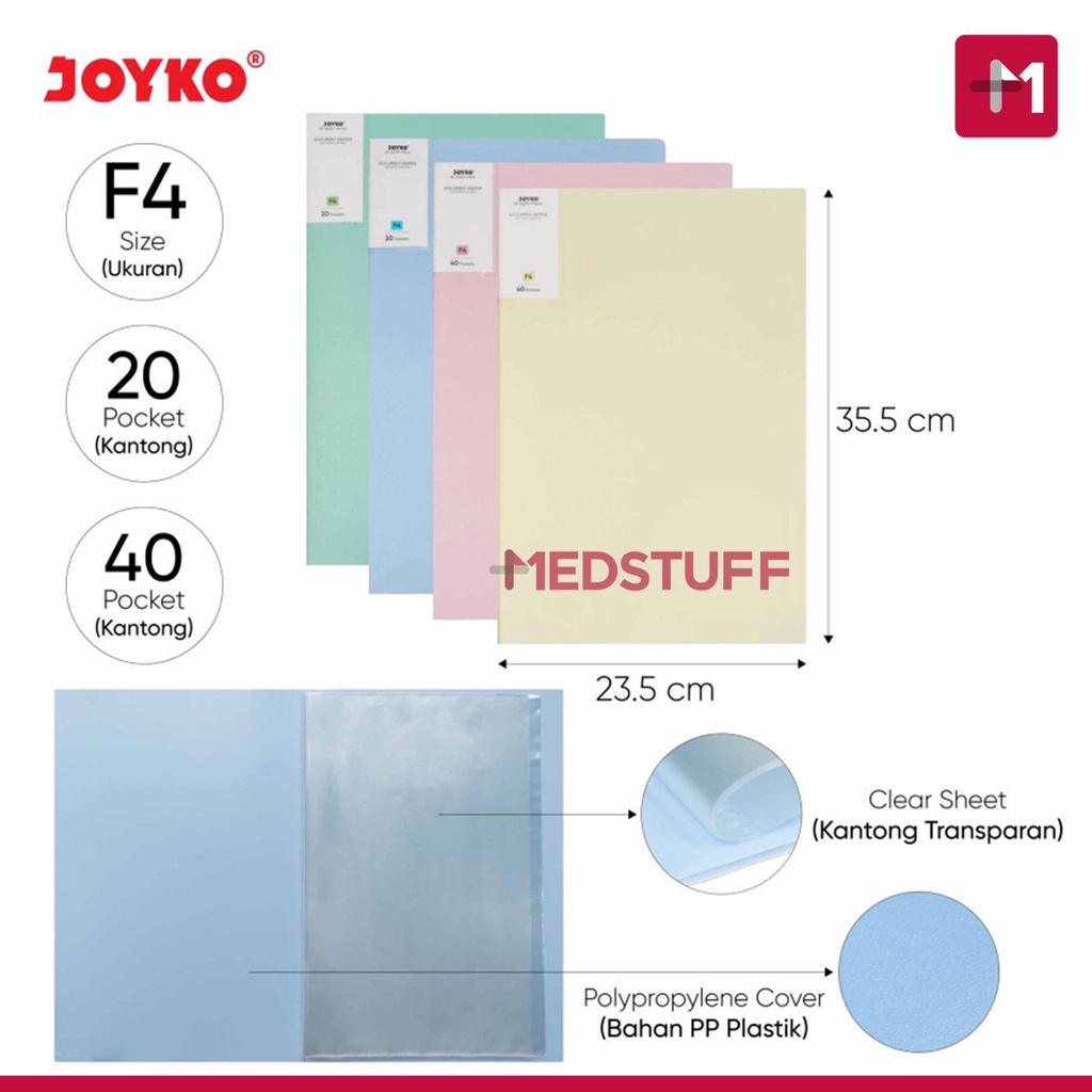 Jual Document Keeper Joyko Holder Map File Dokumen Folder Joyko Map ...