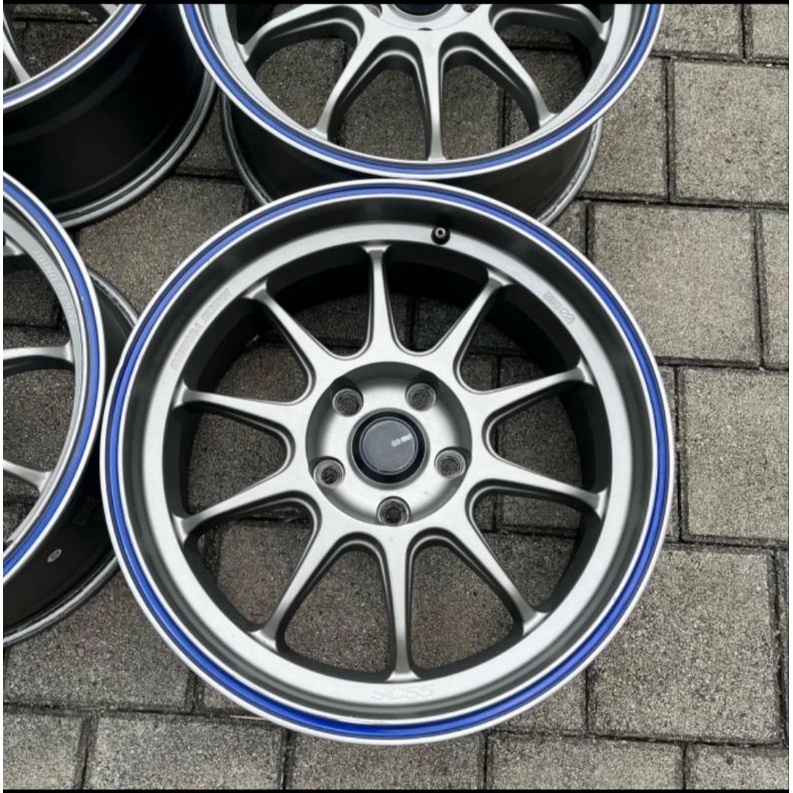 Jual Velg Original Enkei SC55 Ring 17 5x114 for CRV, Civic, Innova ...