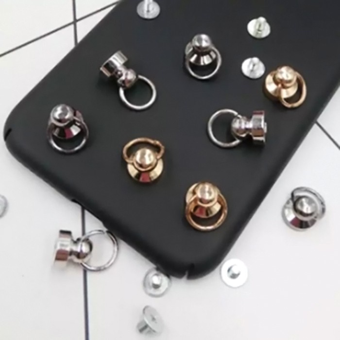 Jual +Skrup Handle Antik 8x8 mm GC Tarikan Laci Mini Knob Baut Pentol ...