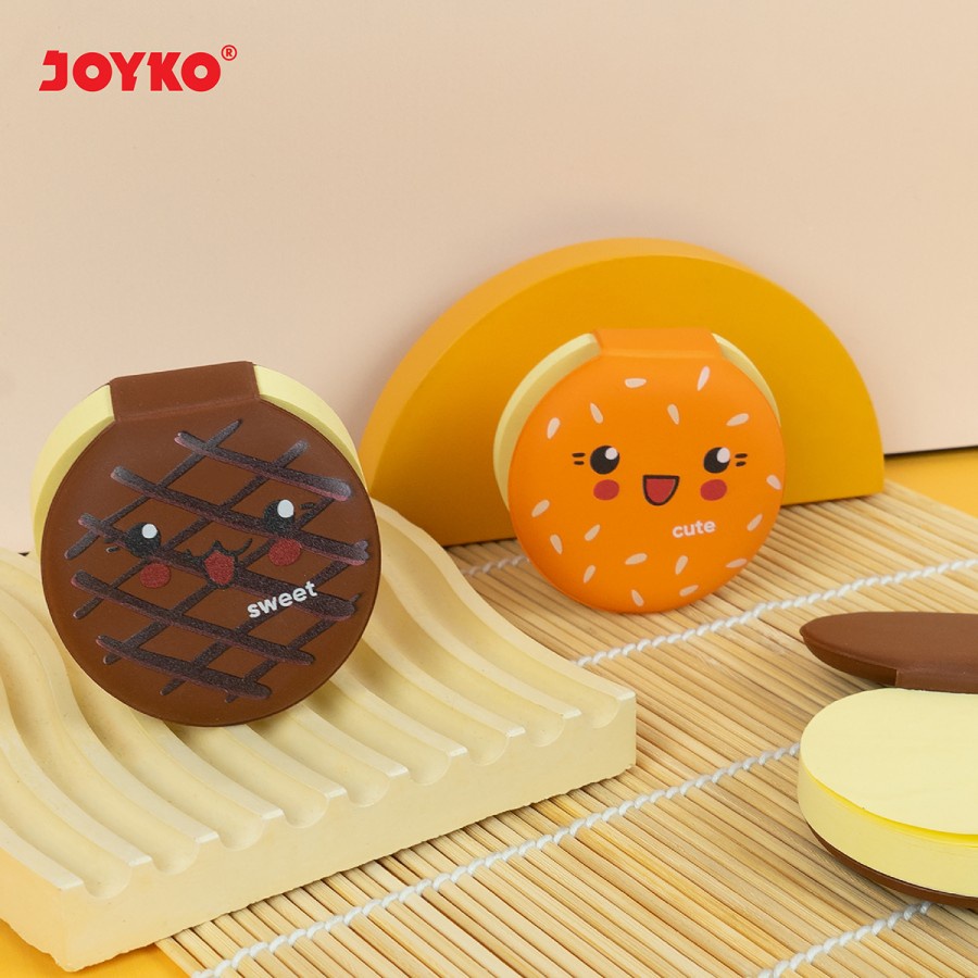 Jual MEMO STICK BURGER-COOKIE JOYKO MMS 35 | STICKY NOTE JOYKO ...