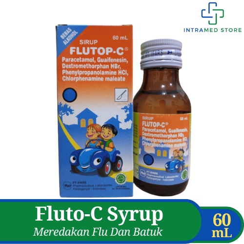 Jual Flutop C Sirup 60 ml | Obat Flu Dan Batuk Anak | Shopee Indonesia