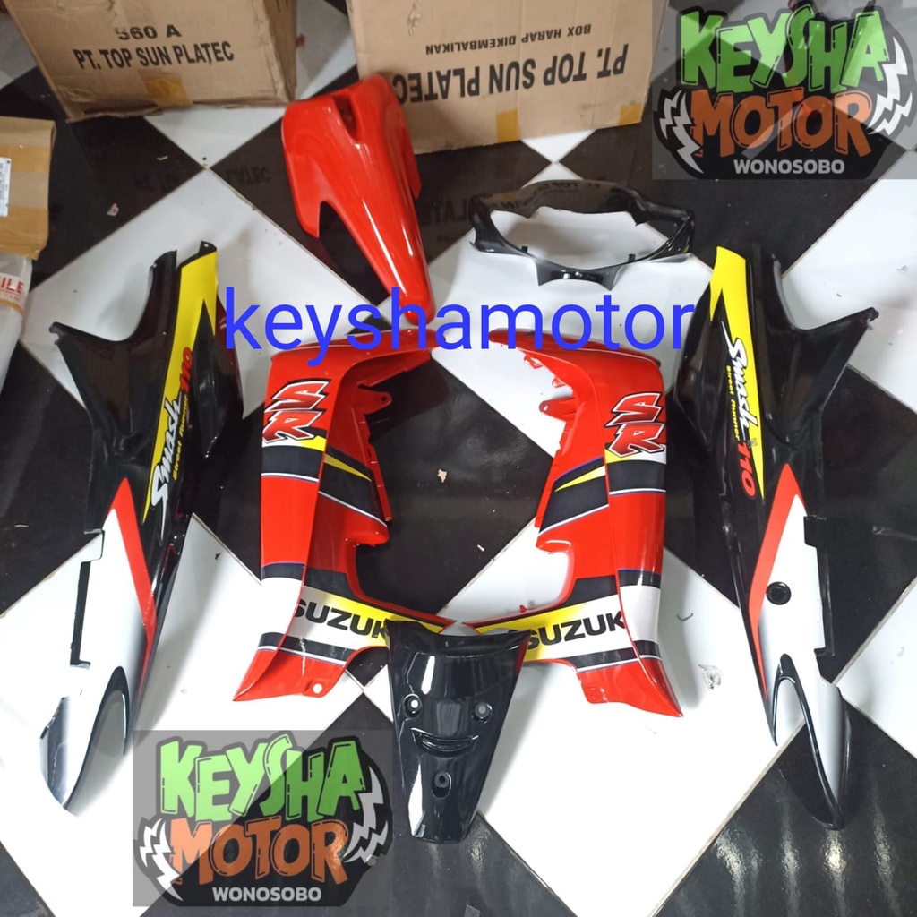 Jual FULL BODY SUZUKI SMASH LAMA OLD 110 BODY HALUS DAN KASAR WARNA ...