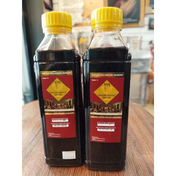 Jual ANGGUR PERJAMUAN KUDUS ROSGUNG 1 LITER | Shopee Indonesia