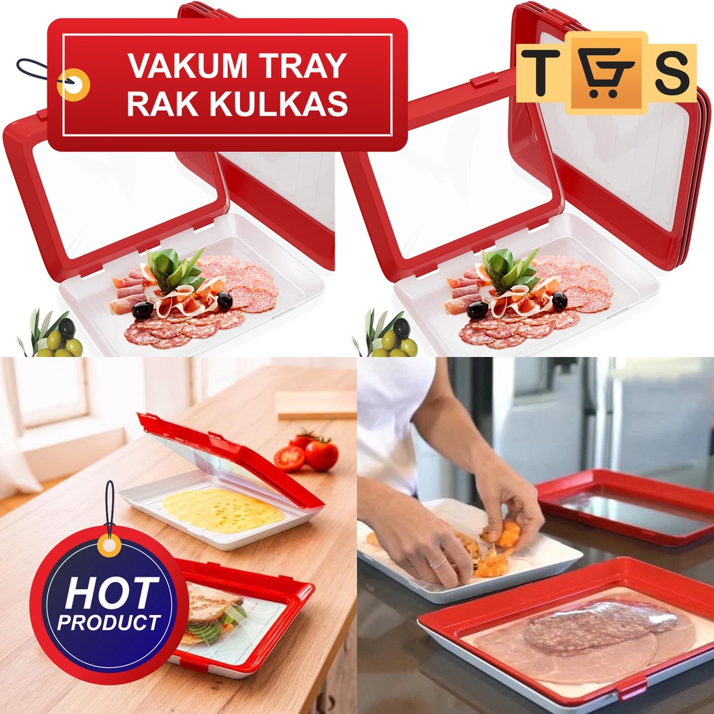 Jual [400gr] T385 | Fresh Tray / Vakum Tray Rak Kulkas / Vakum Sealer ...