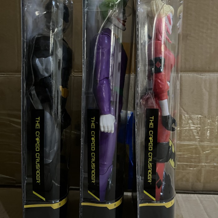 Jual Spin Master Dc Rebirth Tactical Batman , Joker & Harley Quinn 12 ...
