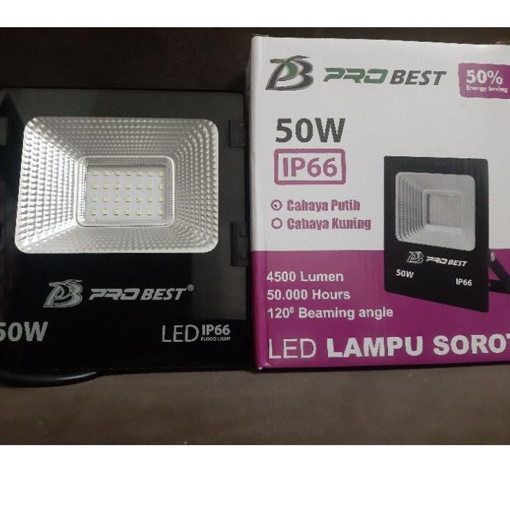 Jual Super Harga Lampu Sorot Led 50 w watt outdoor Putih /white ...