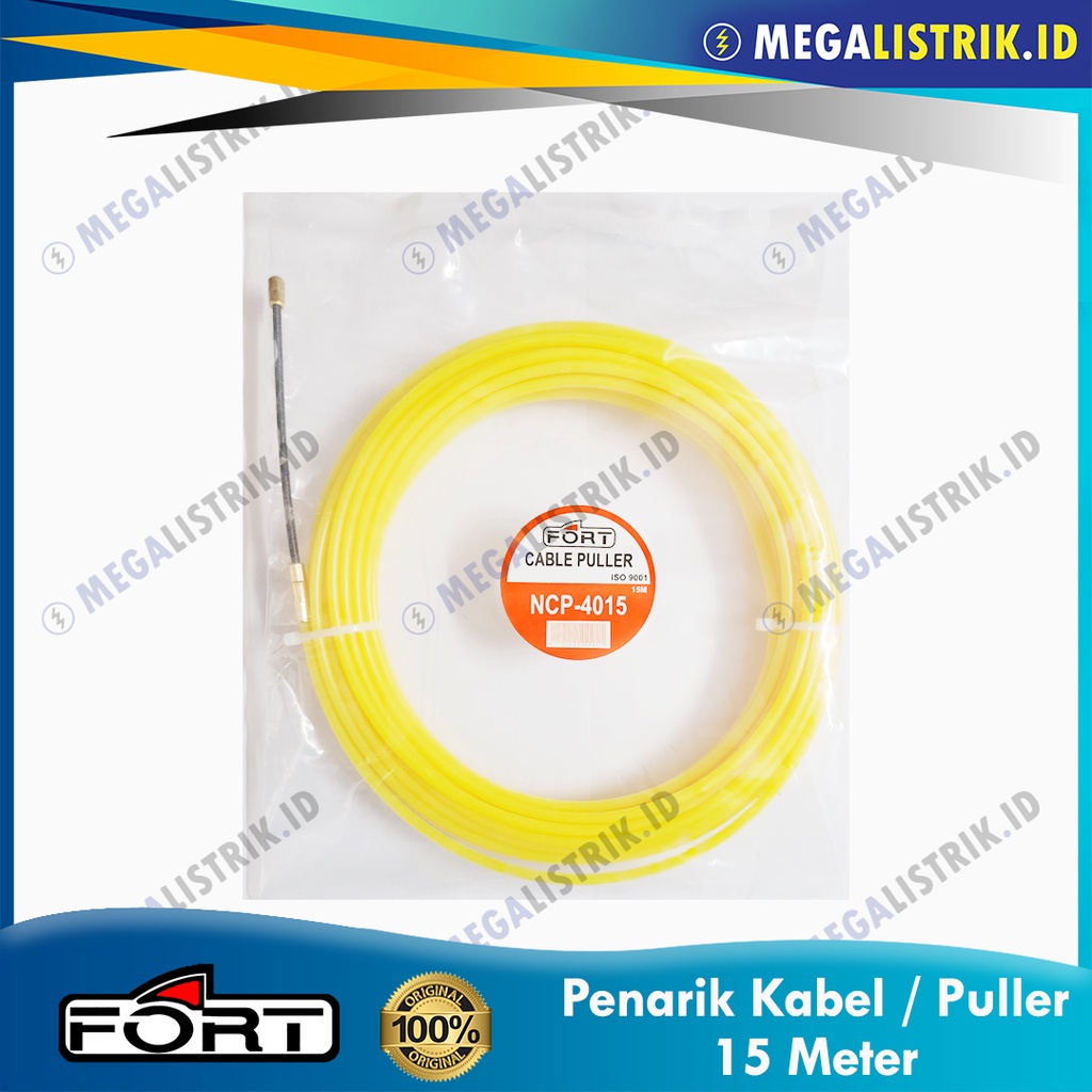 Jual FORT NYLON CABLE PULLER 15M / PENARIK KABEL 15 METER / TRACK PER ...
