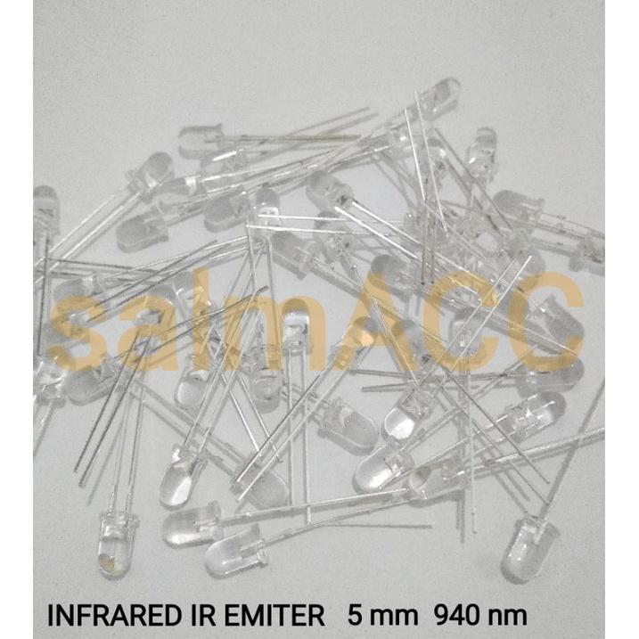 Jual Infrared Photodiode/Sensor Pemancar Remote 5mm/IR Emitter ...