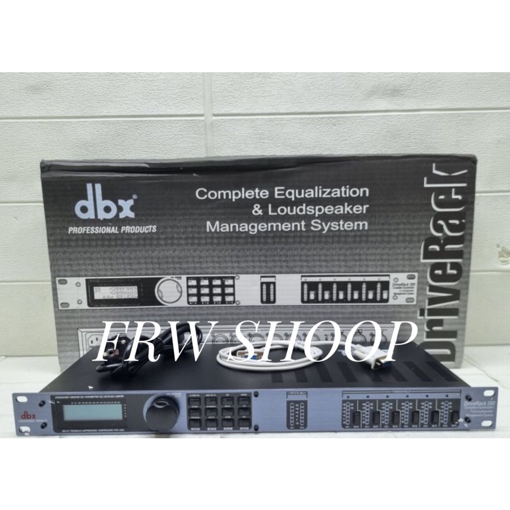 Jual Speaker Management DBX DRIVERACK 260 / DBX 260 GradeA++ | Shopee Indonesia