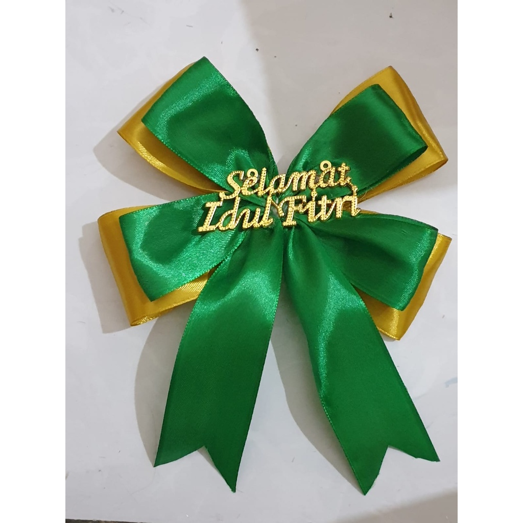 Jual PITA IDUL FITRI SIAP PAKAI PITA LEBARAN LANGSUNG TEMPEL RIBBON ...