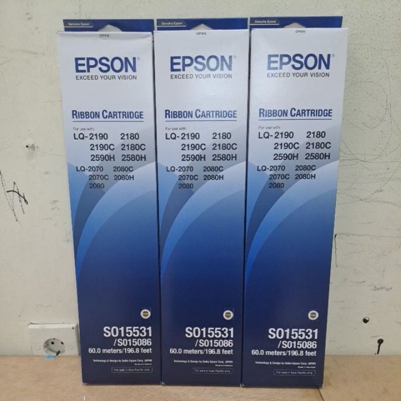 Jual Epson ribbon cartridge LQ-2180/LQ-2190O original | Shopee Indonesia