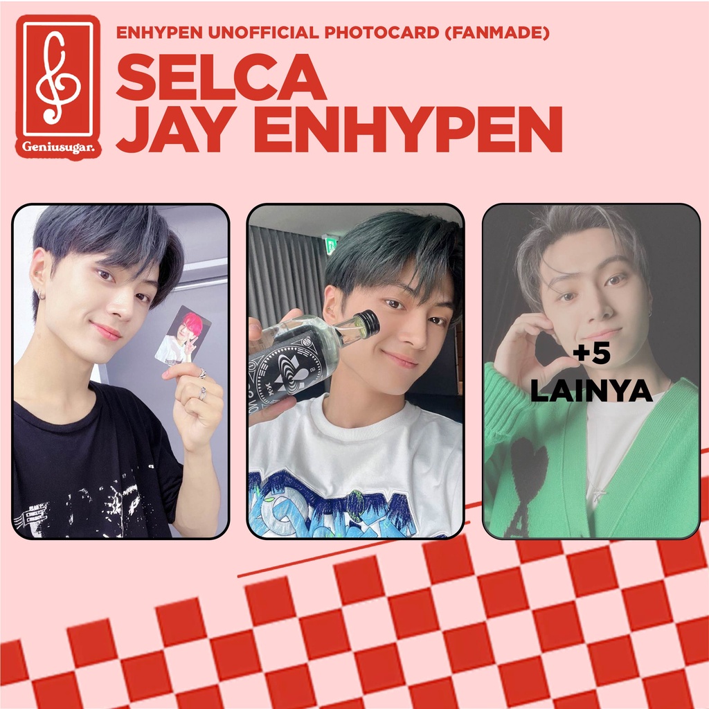 Jual [SELCA JAY PARK JONG SONG] PHOTOCARD SELCA UNOFFICIAL | Shopee ...