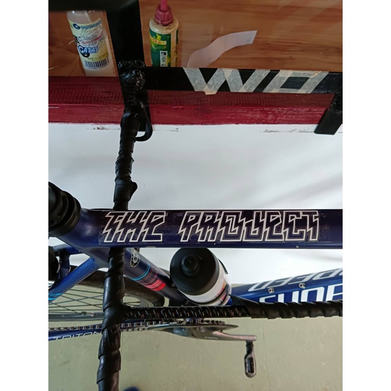 Jual Cutting Sticker Sepeda The Project Logo Vinyl Oracal | Shopee ...