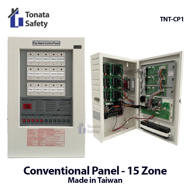 Jual Fire Alarm Control Panel 15 Zone Tonata / MCFA Conventional ...
