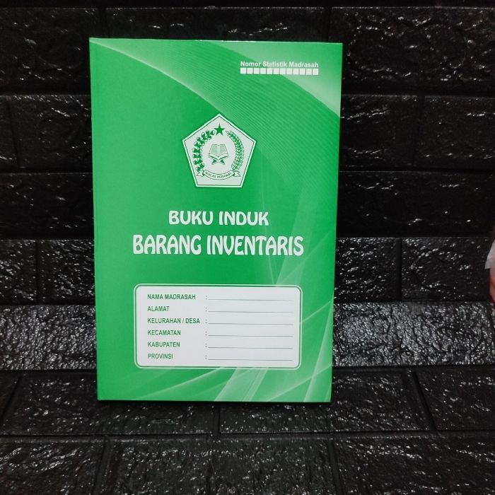 Jual BUKU INDUK INVENTARIS BARANG TINGKAT MTS (PACKING DENGAN BUBBLE ...