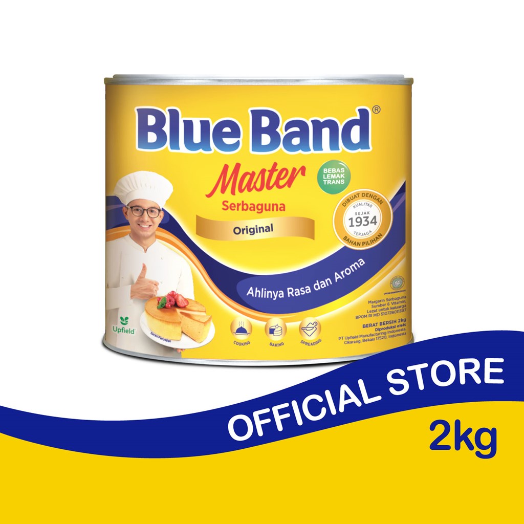 Jual Blue Band Master Original Margarin Masak 2 Kg | Shopee Indonesia