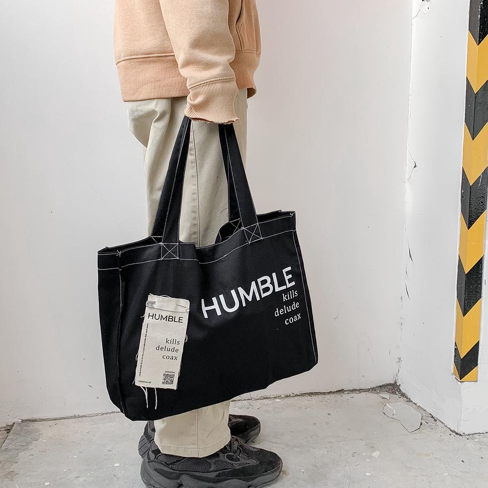 Jual HARGA BERSAHABAT TOTE BAG HUMBLE PEREKAT MAGNET / TOTE BAG ...