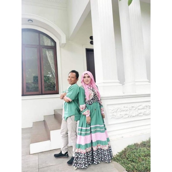 Jual couple gamis dan koko SR 020 by SR cloth | Shopee Indonesia