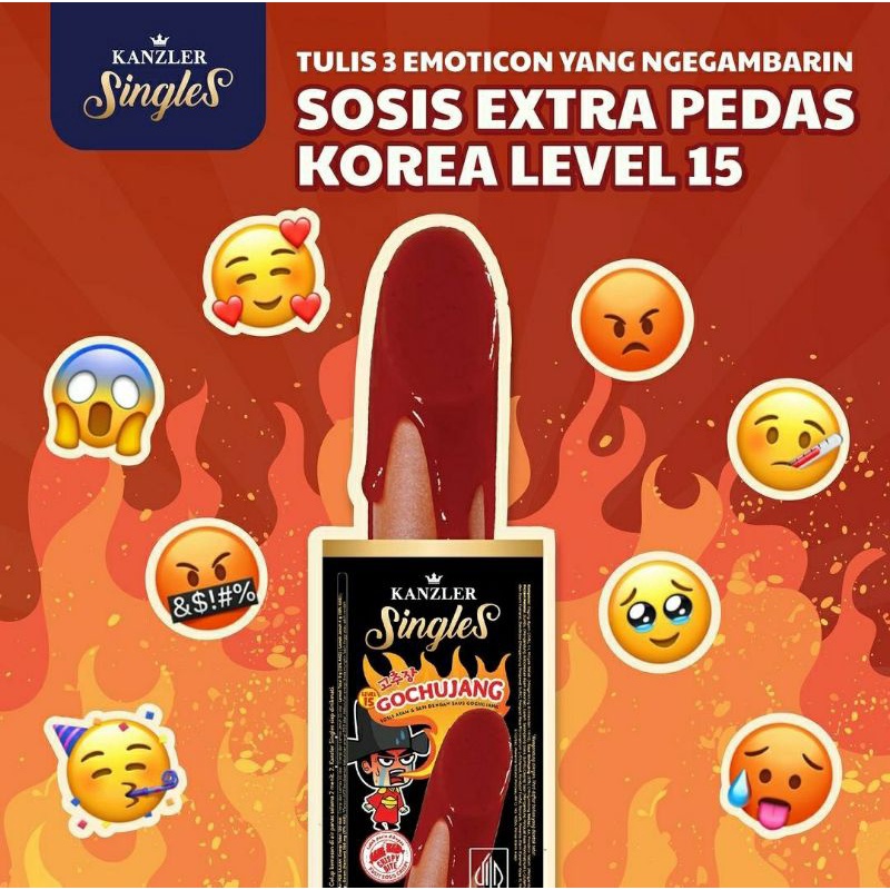 Jual Sosis Kanzler Gochujang 1box isi 12pcs | Shopee Indonesia