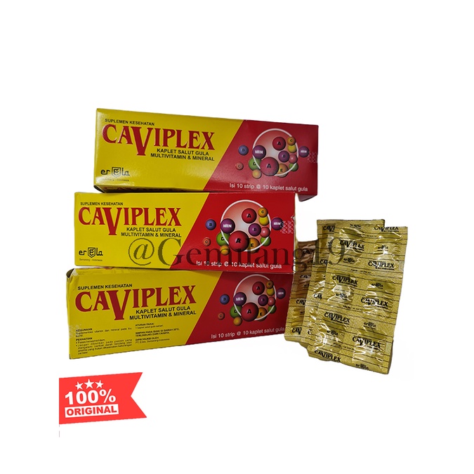 Jual CAVIPLEX KAPLET (BOX) ERELA | Shopee Indonesia