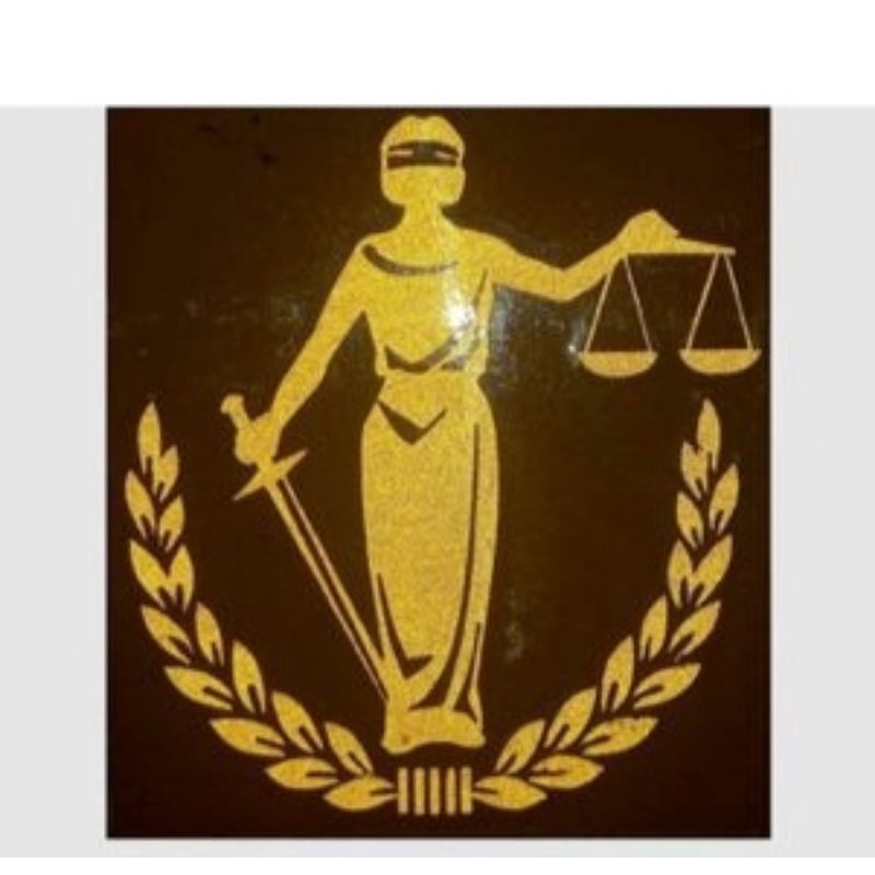Jual Stiker Dewi Keadilan / Stiker Logo Hukum / Stiker Advokat / Stiker ...