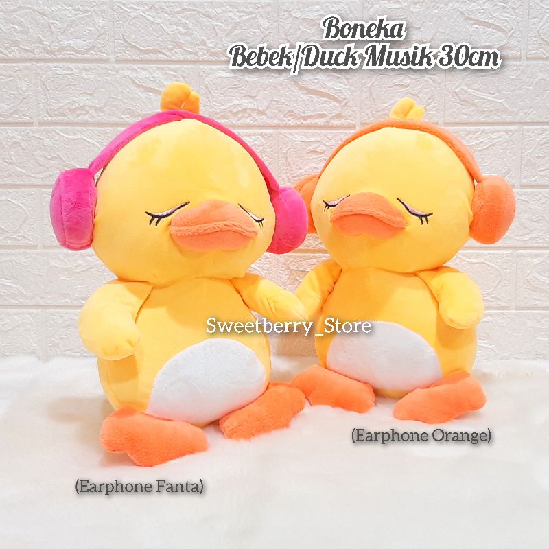 Jual Boneka Bebek Domba Duck sheep Earphone | Shopee Indonesia
