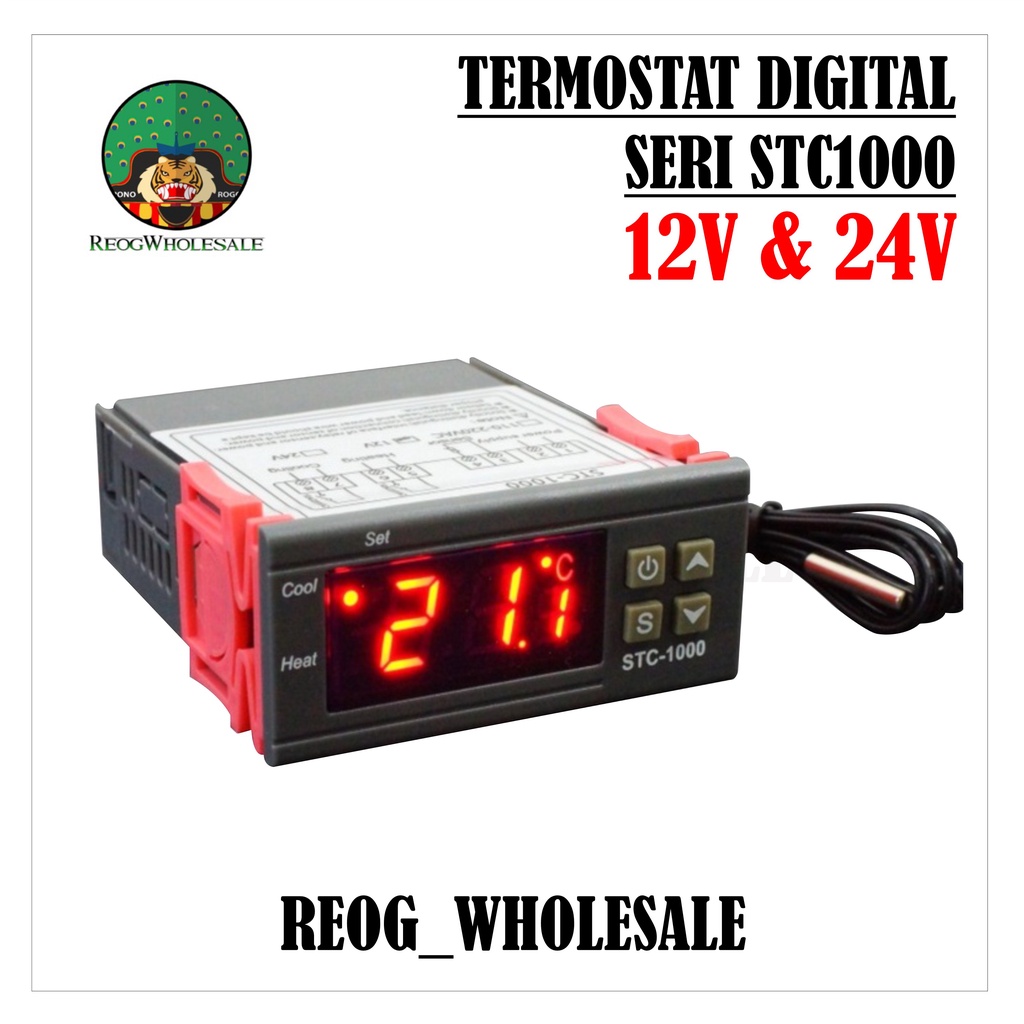 Jual STC-1000 Termostat Digital 12V 24V DC Thermostat | Shopee Indonesia