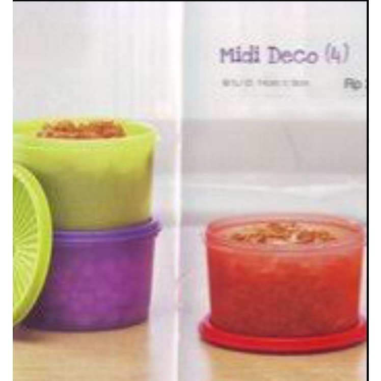 Jual tupperware mini deco 1L | Shopee Indonesia