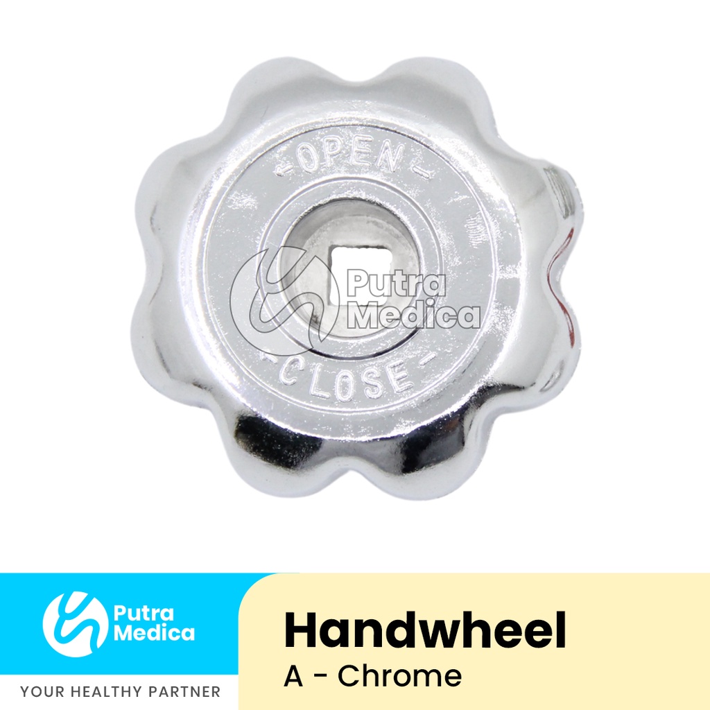 Jual Handwheel Kran Tabung Oksigen O2 Nitrogen Argon CO2 / Henwil ...