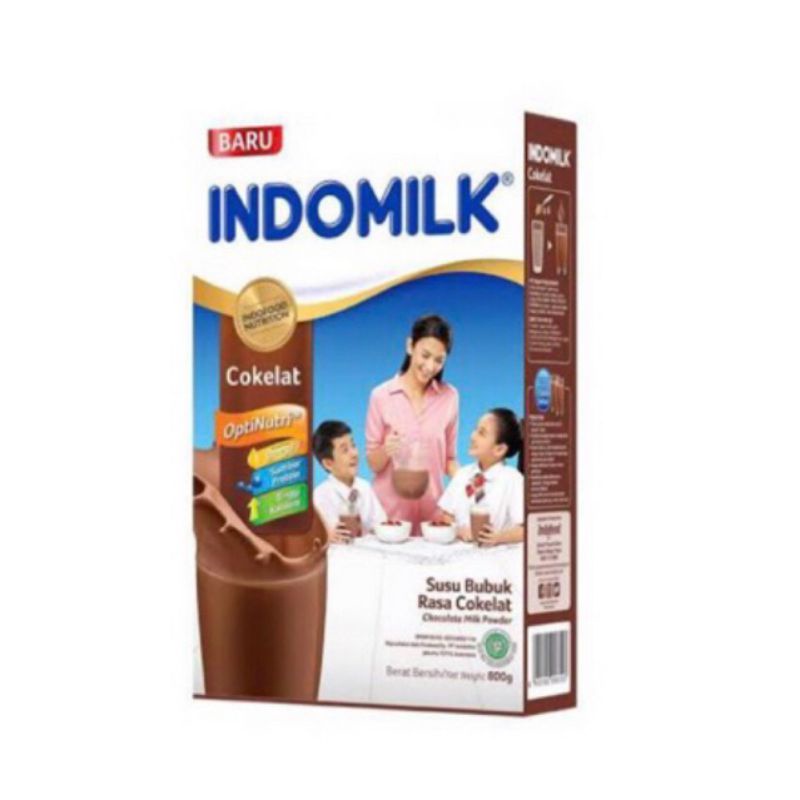 Jual Indomilk 800 gr Full Cream Rasa Plain, Rasa coklat | Shopee Indonesia