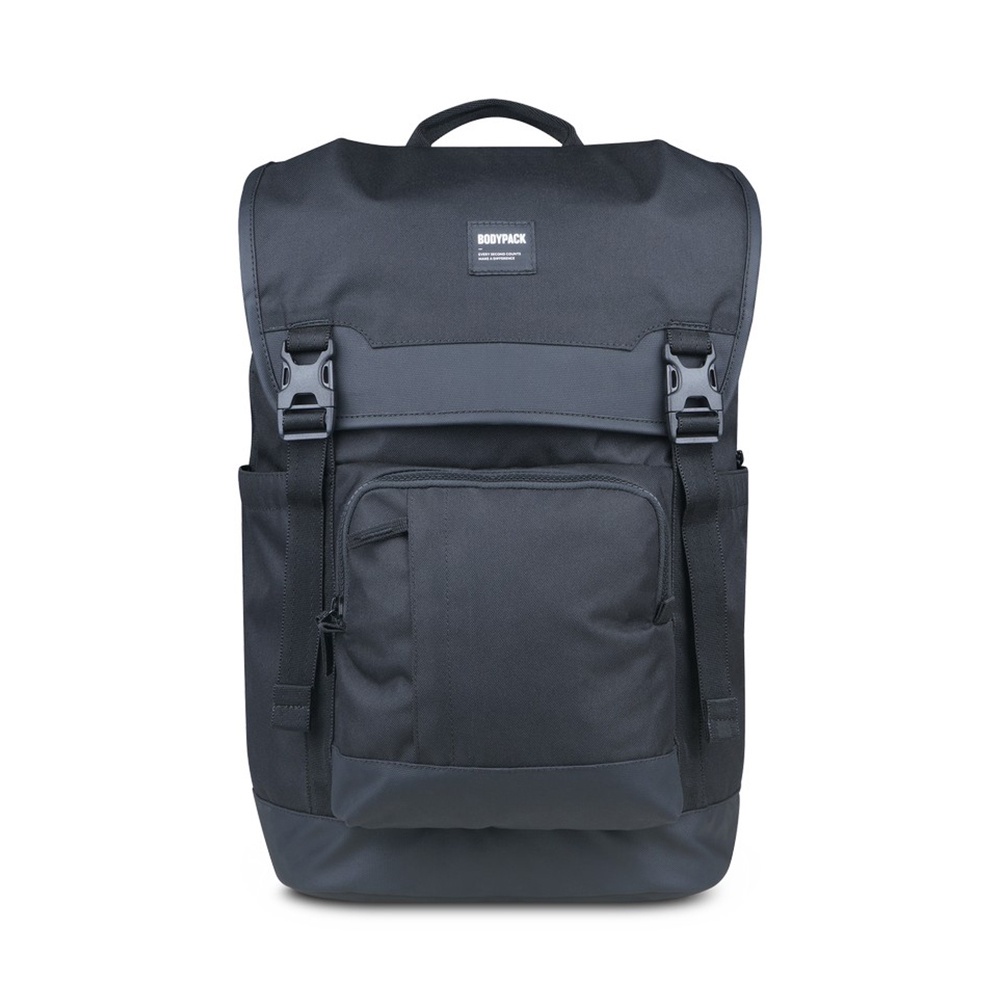 Jual Bodypack Cresin Backpack - Black | Shopee Indonesia