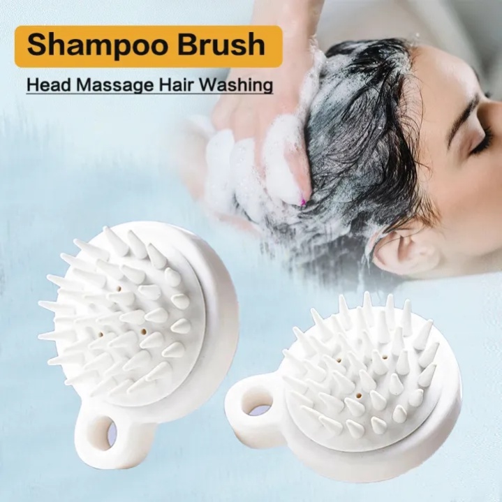 Jual Alat Pijat Sikat/Sisir Cuci Rambut Keramas Anti Ketombe Bulat ...