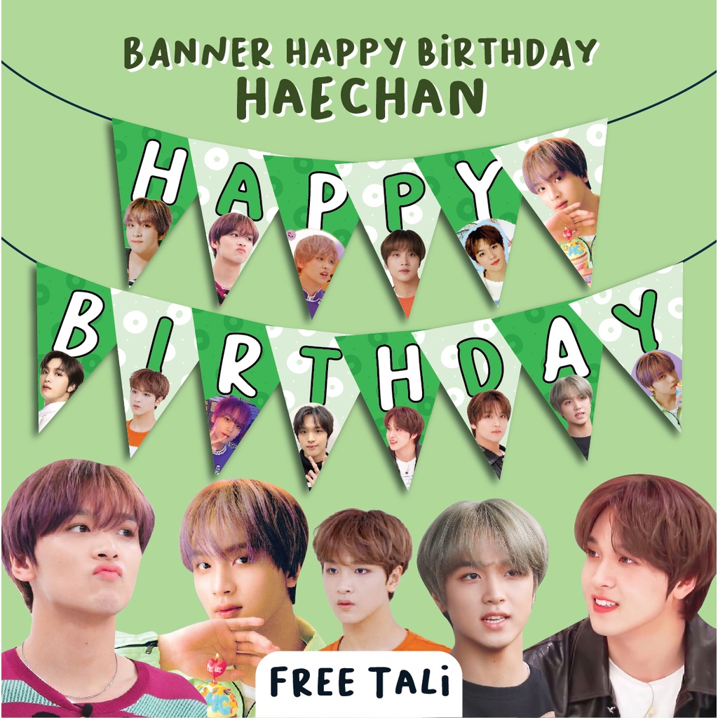 Jual TOPPER CAKE JENO NCT HIASAN KUE HAPPY BIRTHDAY DEKORASI KUE TART ...