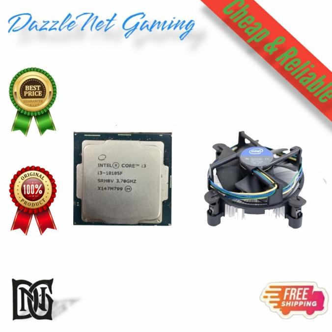 Jual Intel Core I3-10105F Tray + Fan Lga1200 Gen 10 Processor Comet Lake | Shopee Indonesia