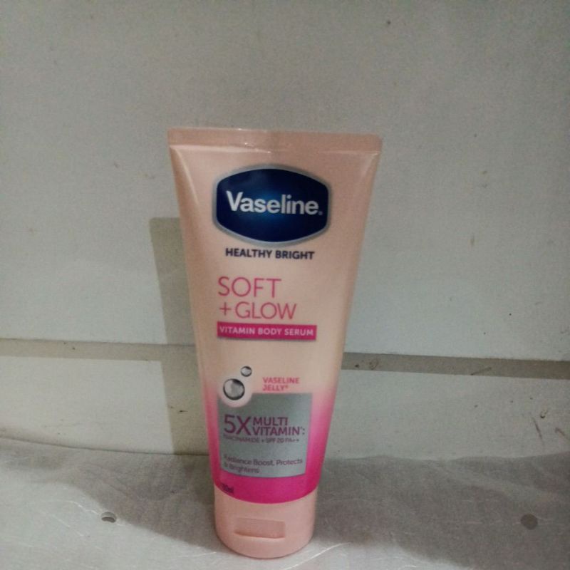 Jual Vaseline Soft+Glow Vitamin Body Serum 180ml | Shopee Indonesia