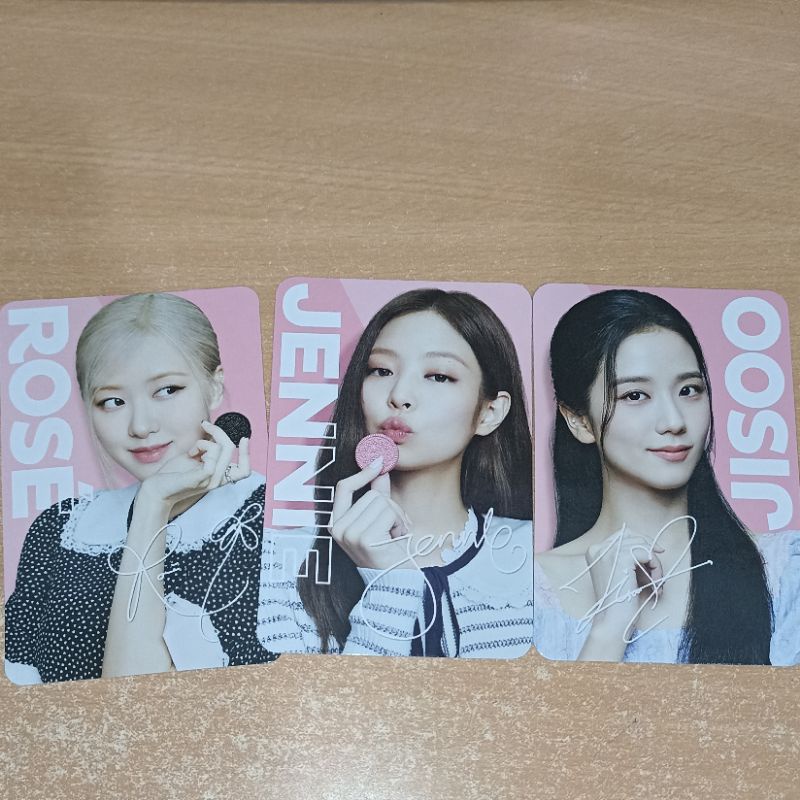 Jual Photocard Oreo x Blackpink Jennie Rose Jiso [Bundle Only] | Shopee ...