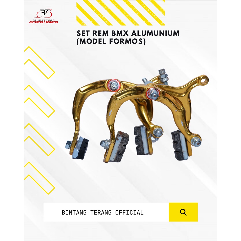 Jual Set Rem BMX Alumunium (Model Formos)/Set Rem Sepeda BMX/Set Rem ...