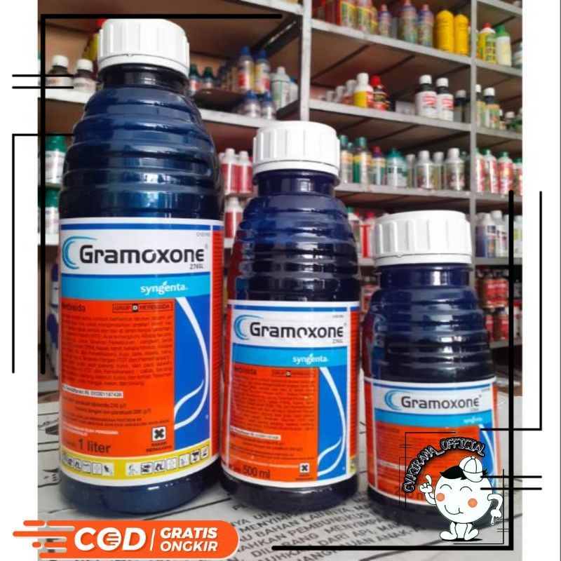 Jual Obat rumput liar pengganggu tanaman herbisida GRAMOXONE isi 1 ...