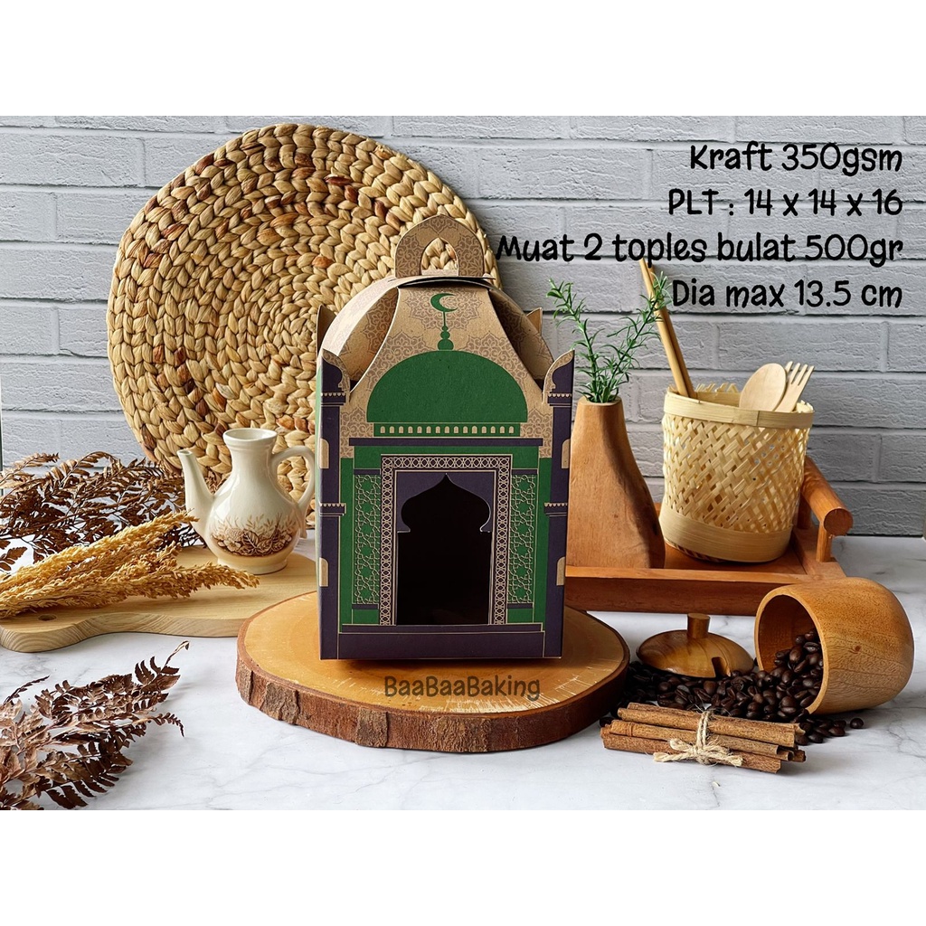 Jual Box Lebaran / Box idul fitri / Olive kraft | Shopee Indonesia