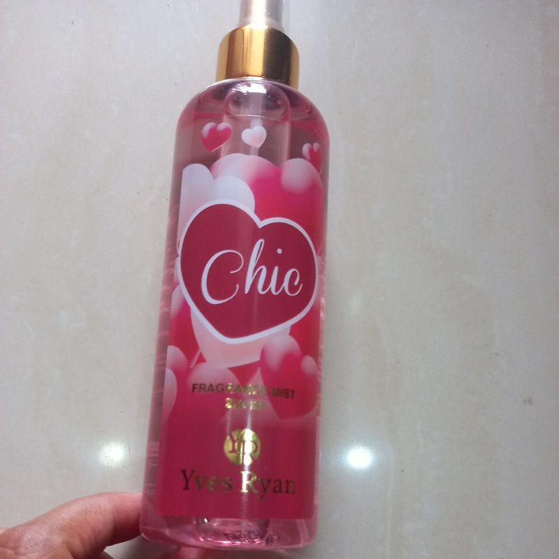 Jual Yves Ryan Fragrance mist Parfume Body Mist Ukuran 250 ML | Shopee ...