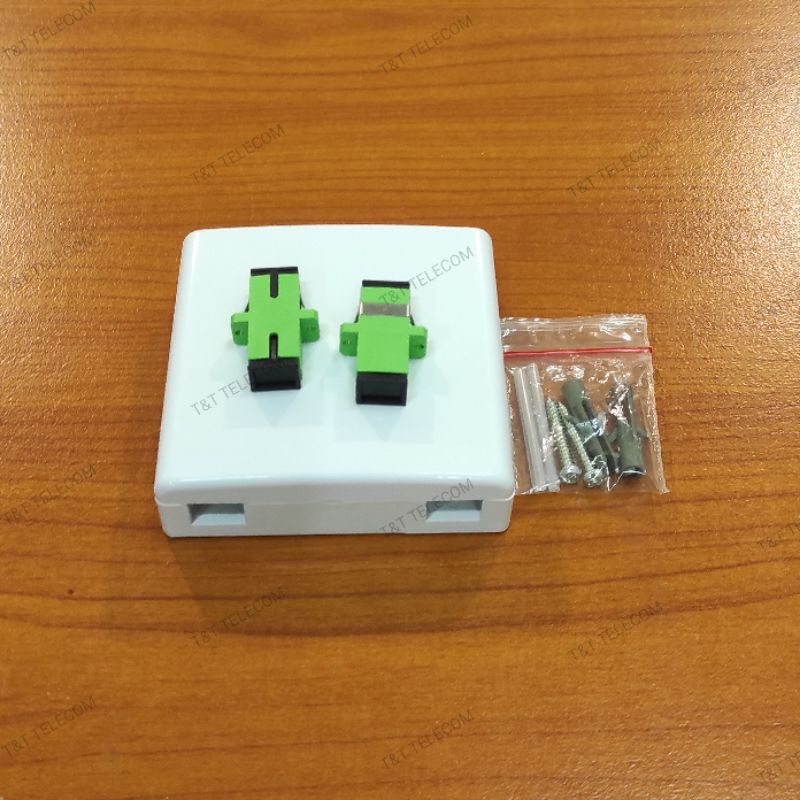 Jual ROSET 2 CORE FTTH + ADAPTOR SC APC | Shopee Indonesia