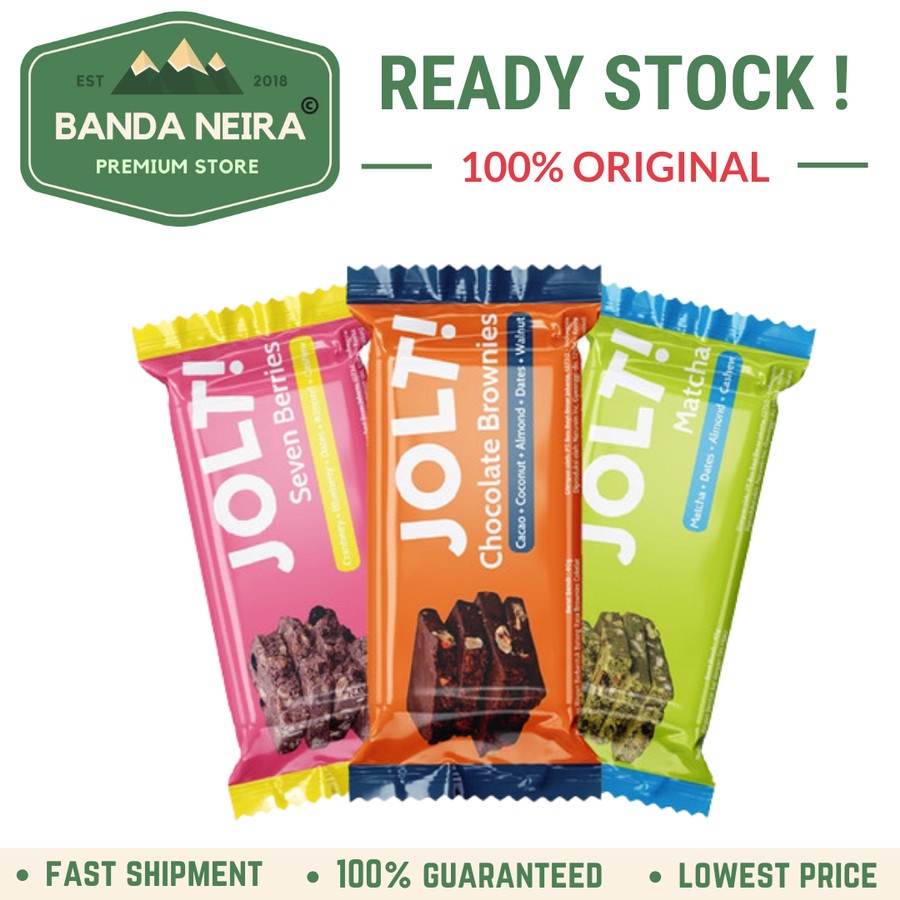 Jual JOLT Protein Energy Bar / Snack Protein | Shopee Indonesia