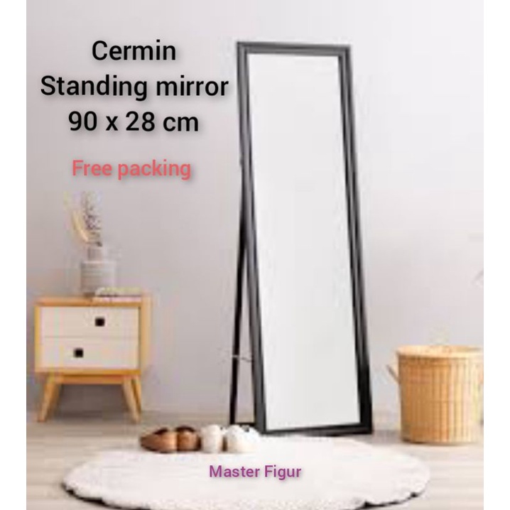 Jual Standing kaca/ Cermin Standing/ kaca berdiri dan gantung, cermin ...