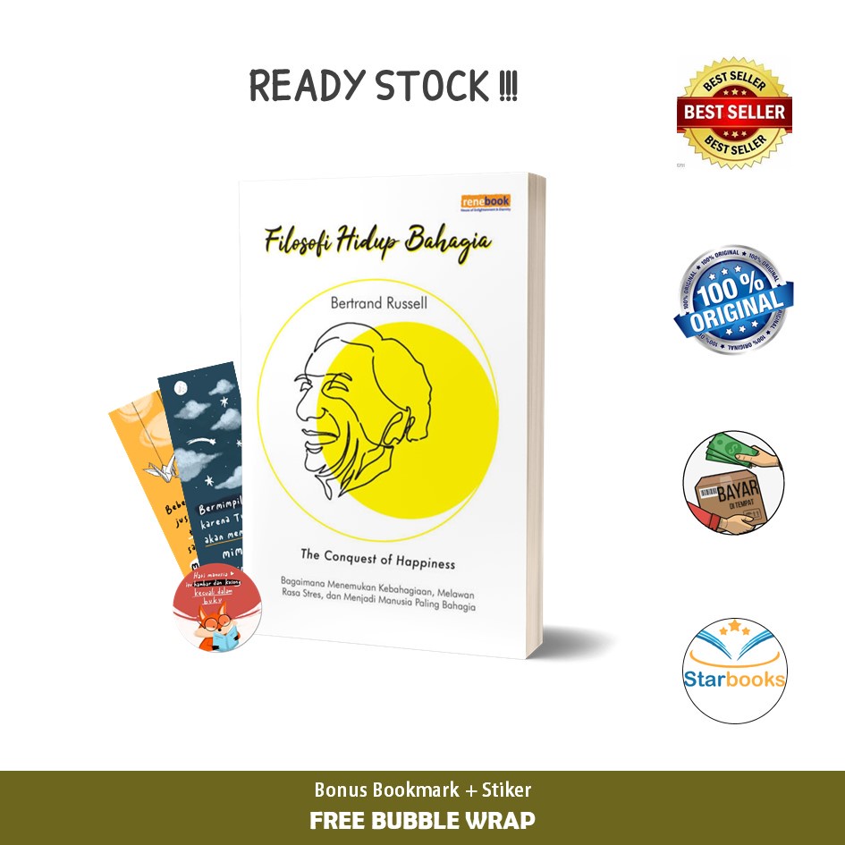 Jual Buku Filosofi Hidup Bahagia - Renebook (Motivasi) | Shopee Indonesia