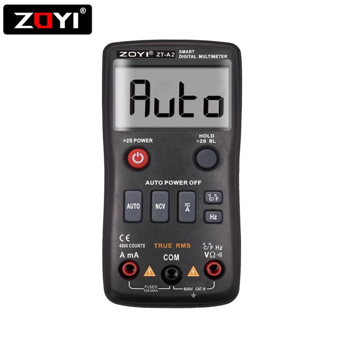 Jual Listrik Zoyi Zt-A2 Auto Smart Multitester Avometer Digital Ac Dc ...